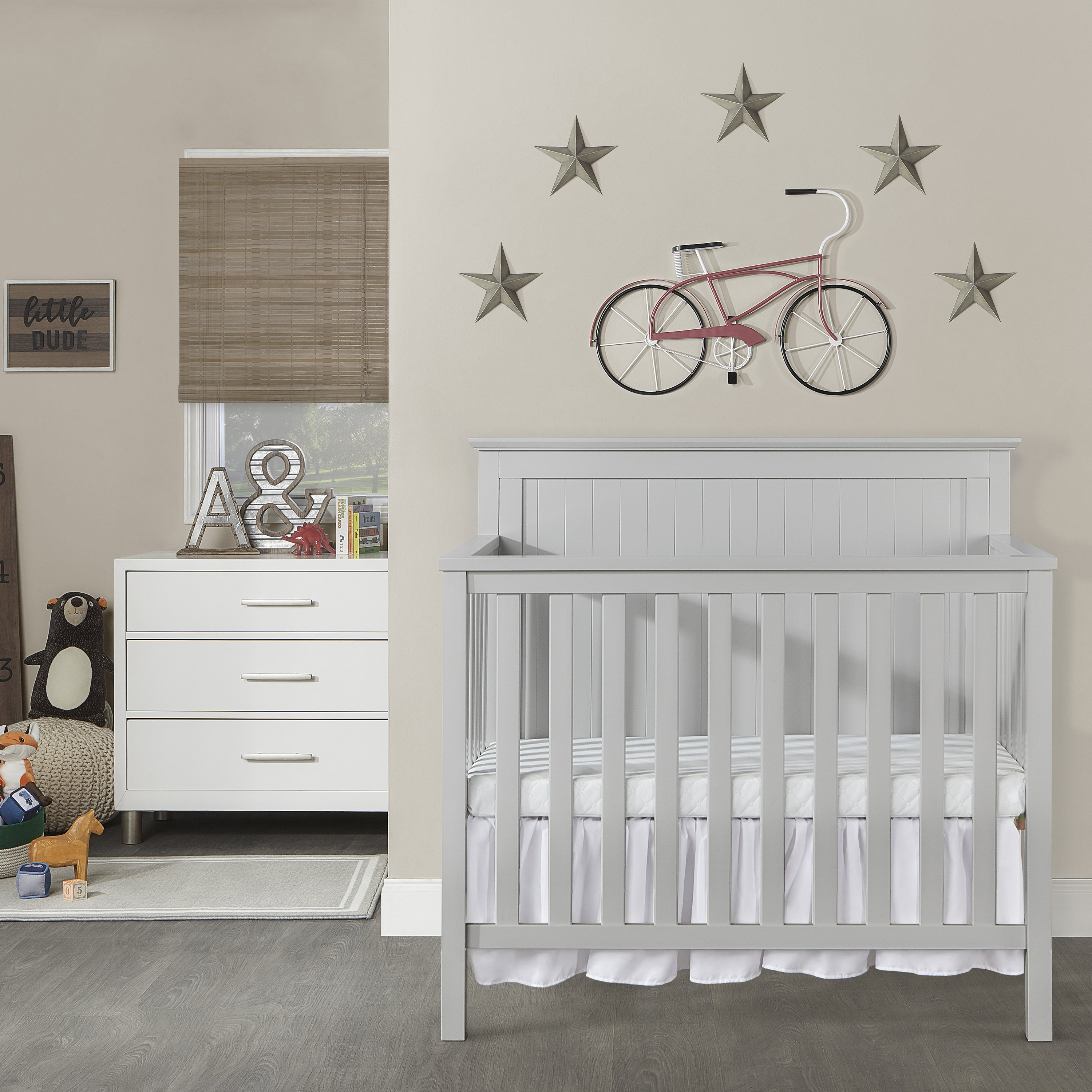 Dream On Me Ava 4-in-1 Convertible Mini Crib & Reviews | Wayfair