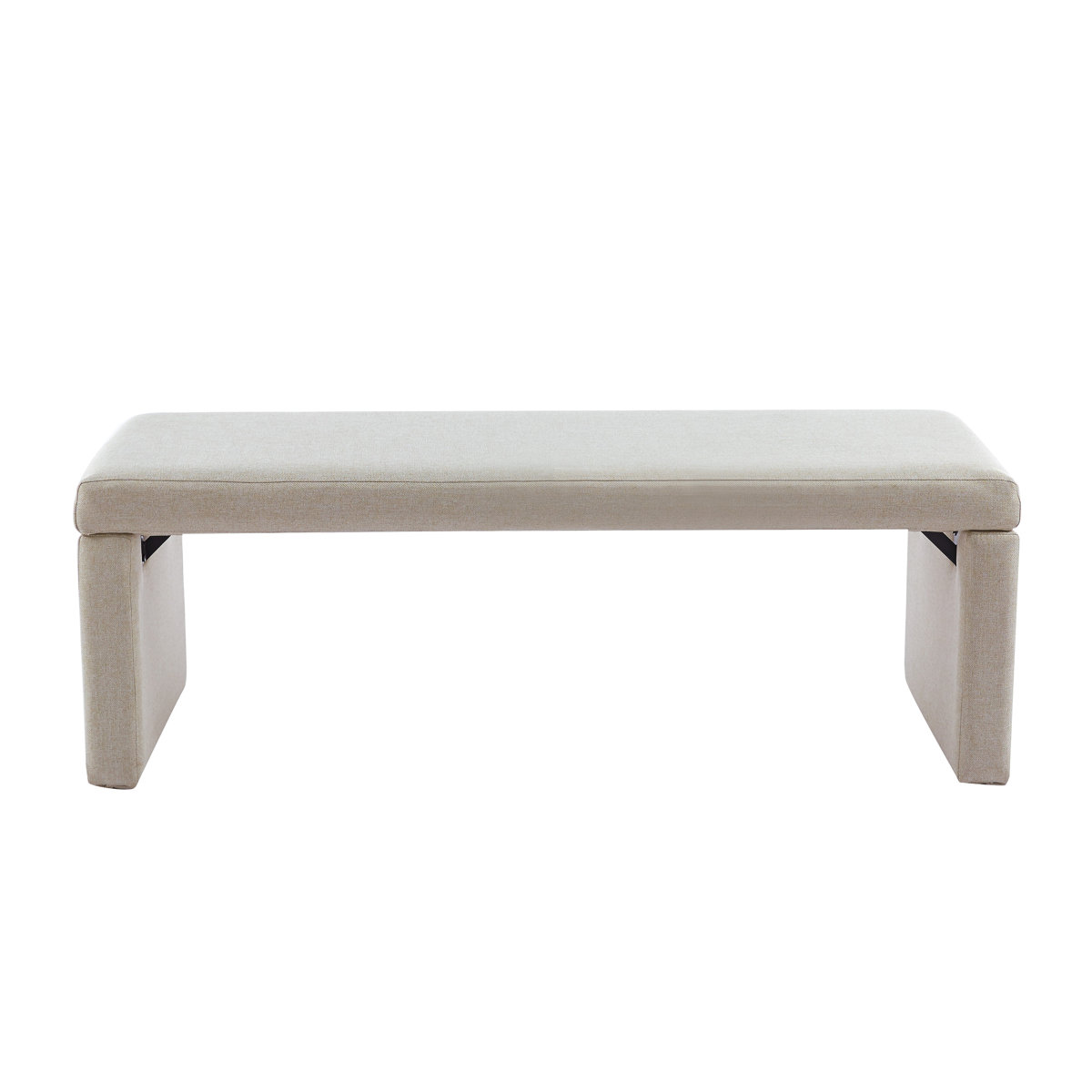 Ebern Designs Ellayah Fabric Upholstered Bench & Reviews | Wayfair