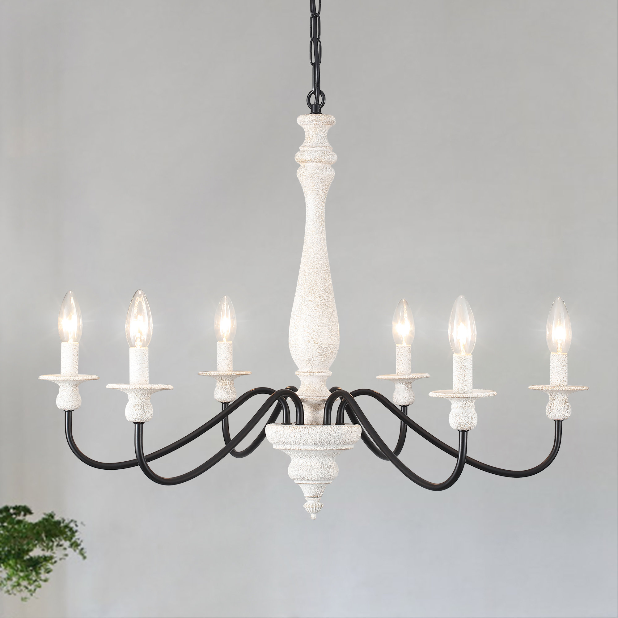 Ophelia & Co. Lesmurdie 6/8-Light Dimmable Chandelier, Traditional ...