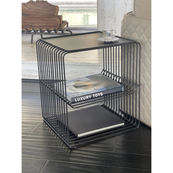George Oliver Lucillie Steel Top End Table & Reviews - Wayfair Canada