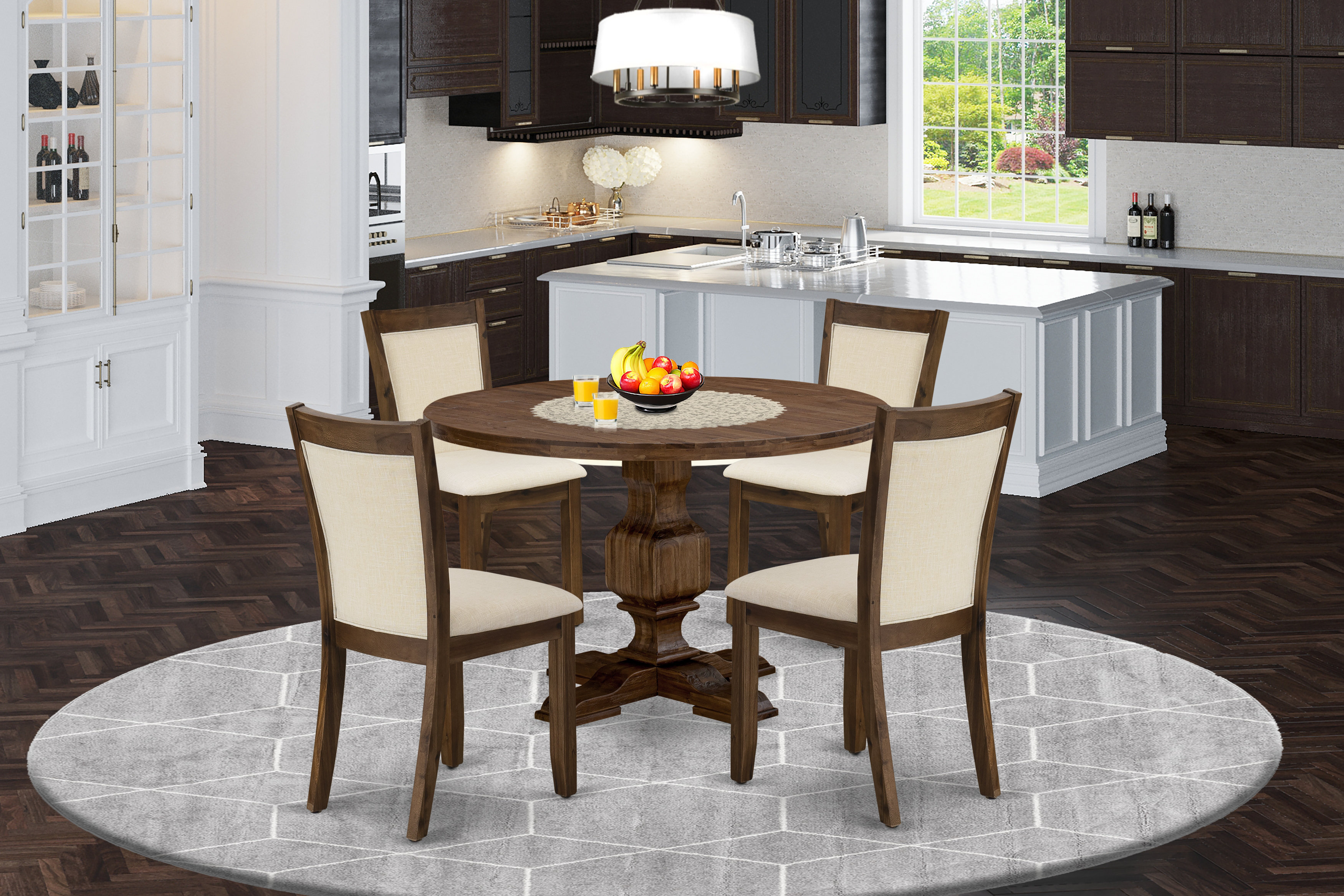 Red Barrel Studio Dining Table Set - A Kitchen Table and Dining Chairs ...