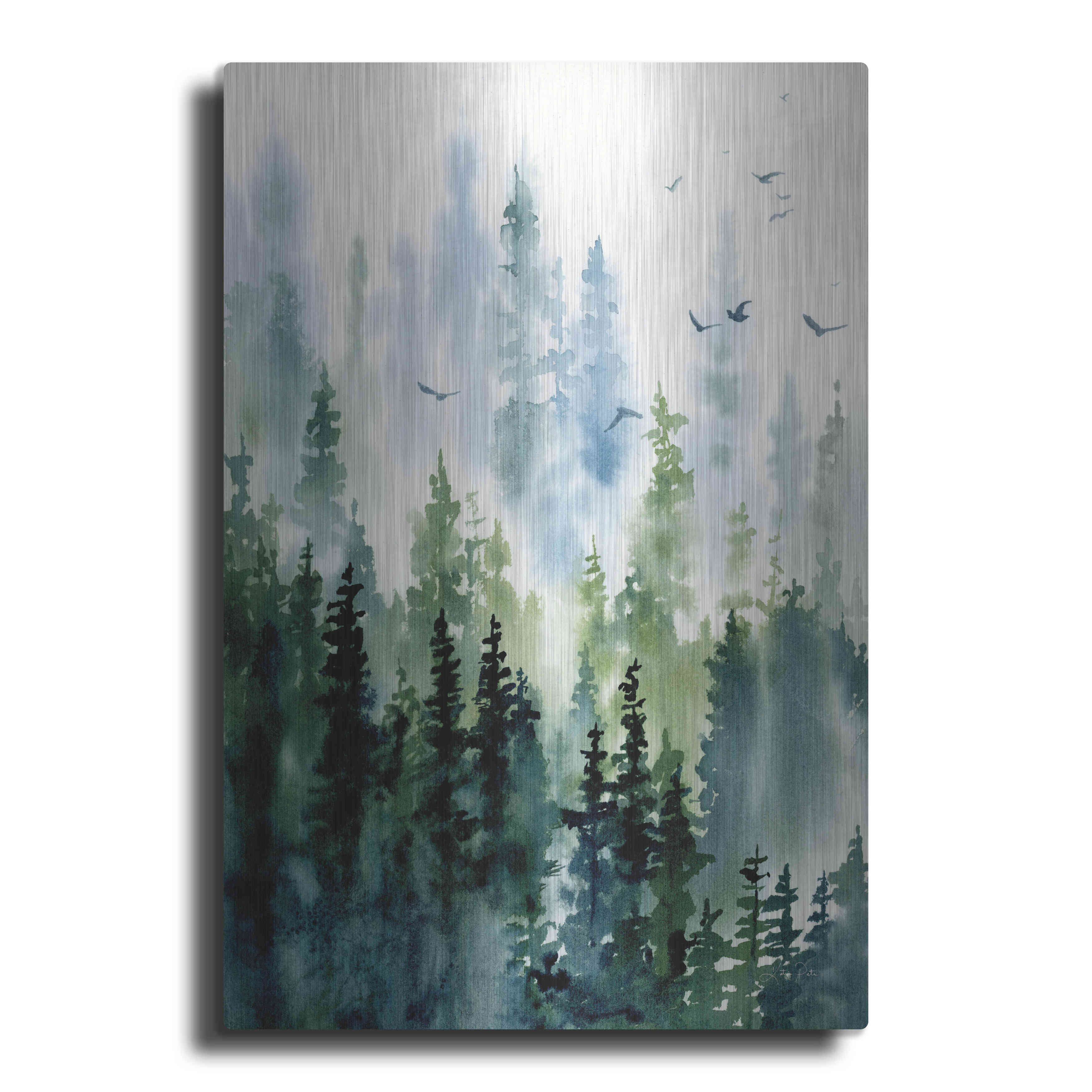 Millwood Pines Treeline by Katrina Pete - Unframed Painting | Wayfair