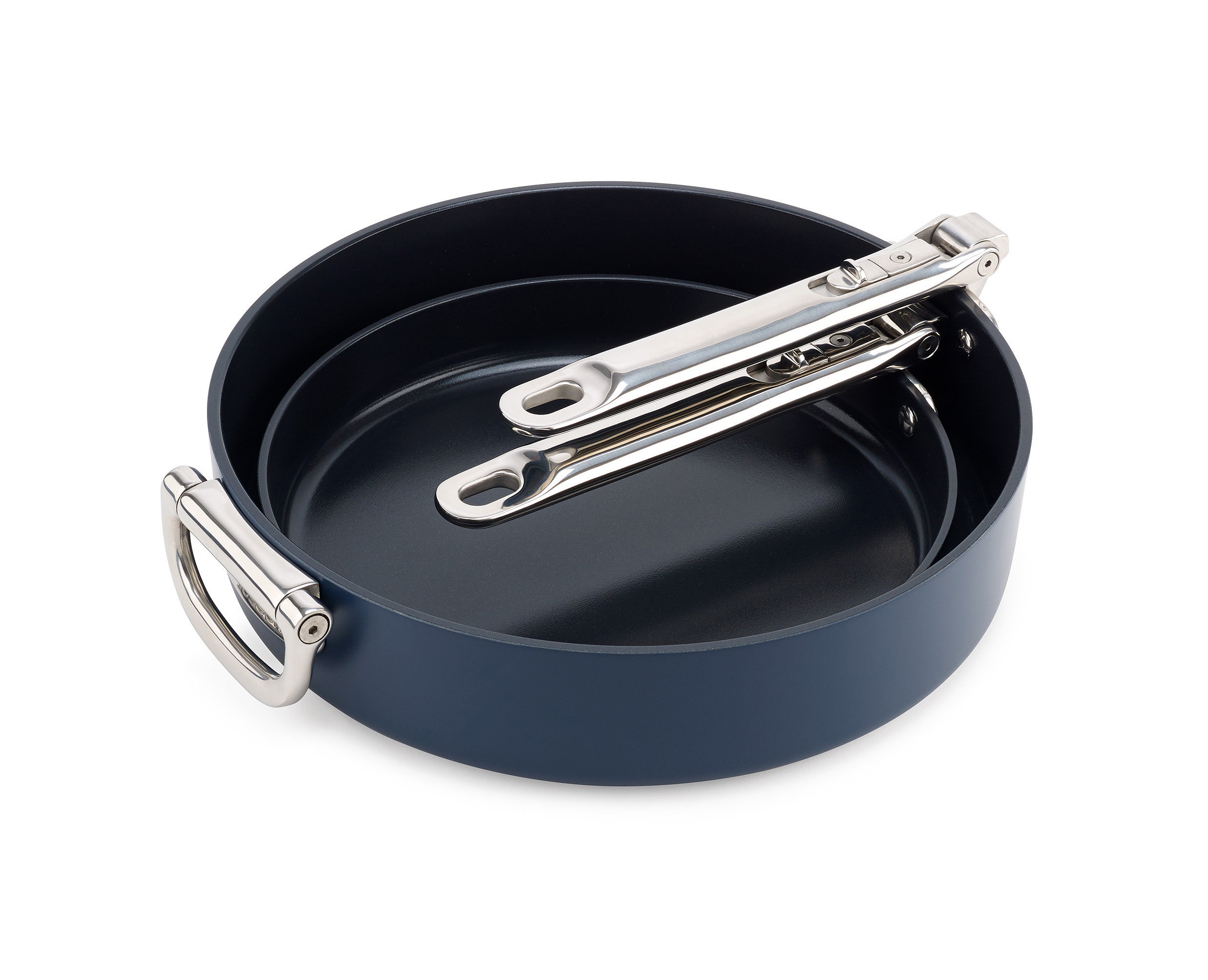 Joseph Joseph Space Ceramic Non-stick 3-Piece Essential Cookware Set ...