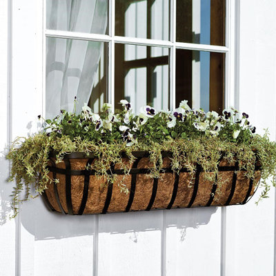metal window boxes