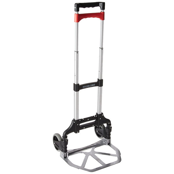 Magna Cart Personal MCX Folding Aluminum Hand Truck, 150lb Capacity, (6 ...