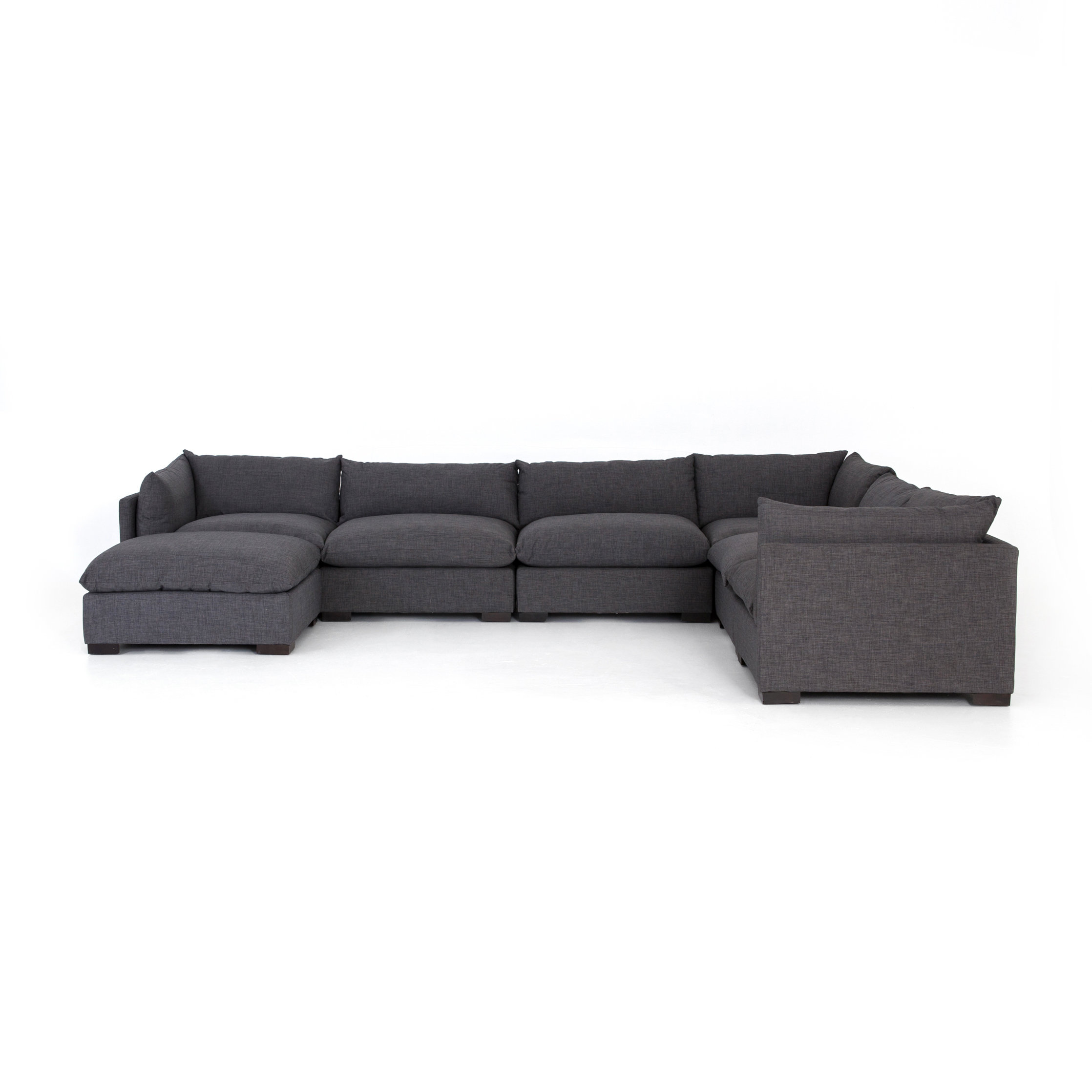 Joss & Main Zuri 156" Wide Left Hand Facing Corner Sectional with ...