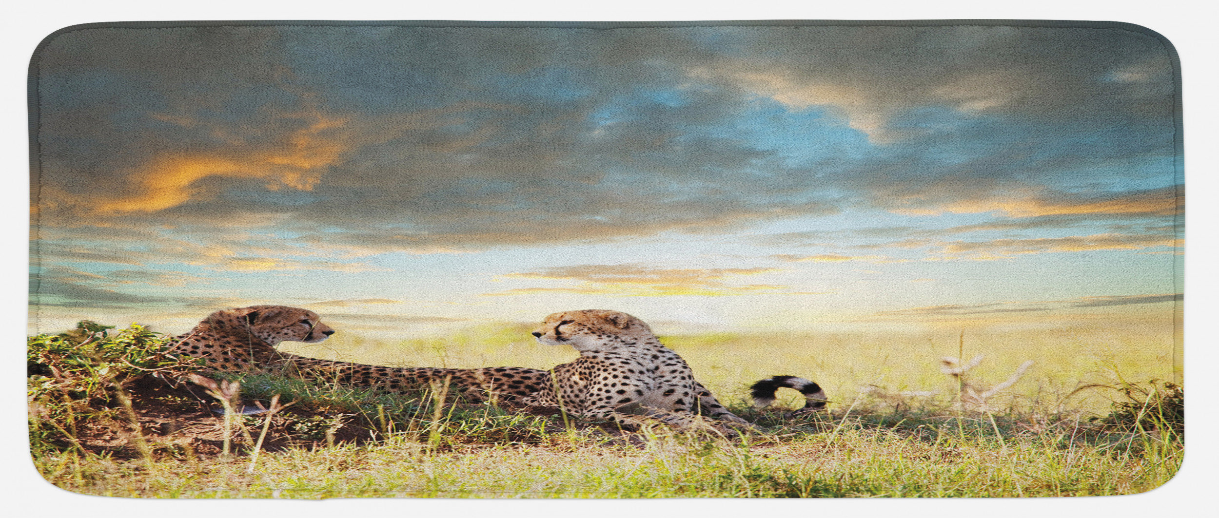 East Urban Home Safari Kitchen Mat | Wayfair