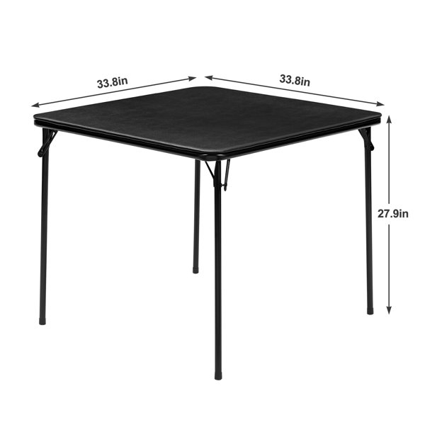 Vecelo Veleco 33.8" 4 - Player Card Table & Reviews | Wayfair