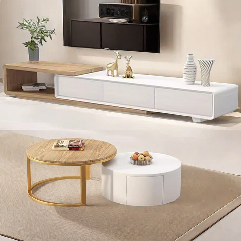 Hokku Designs Saula 3 - Piece Living Room Table Set | Wayfair