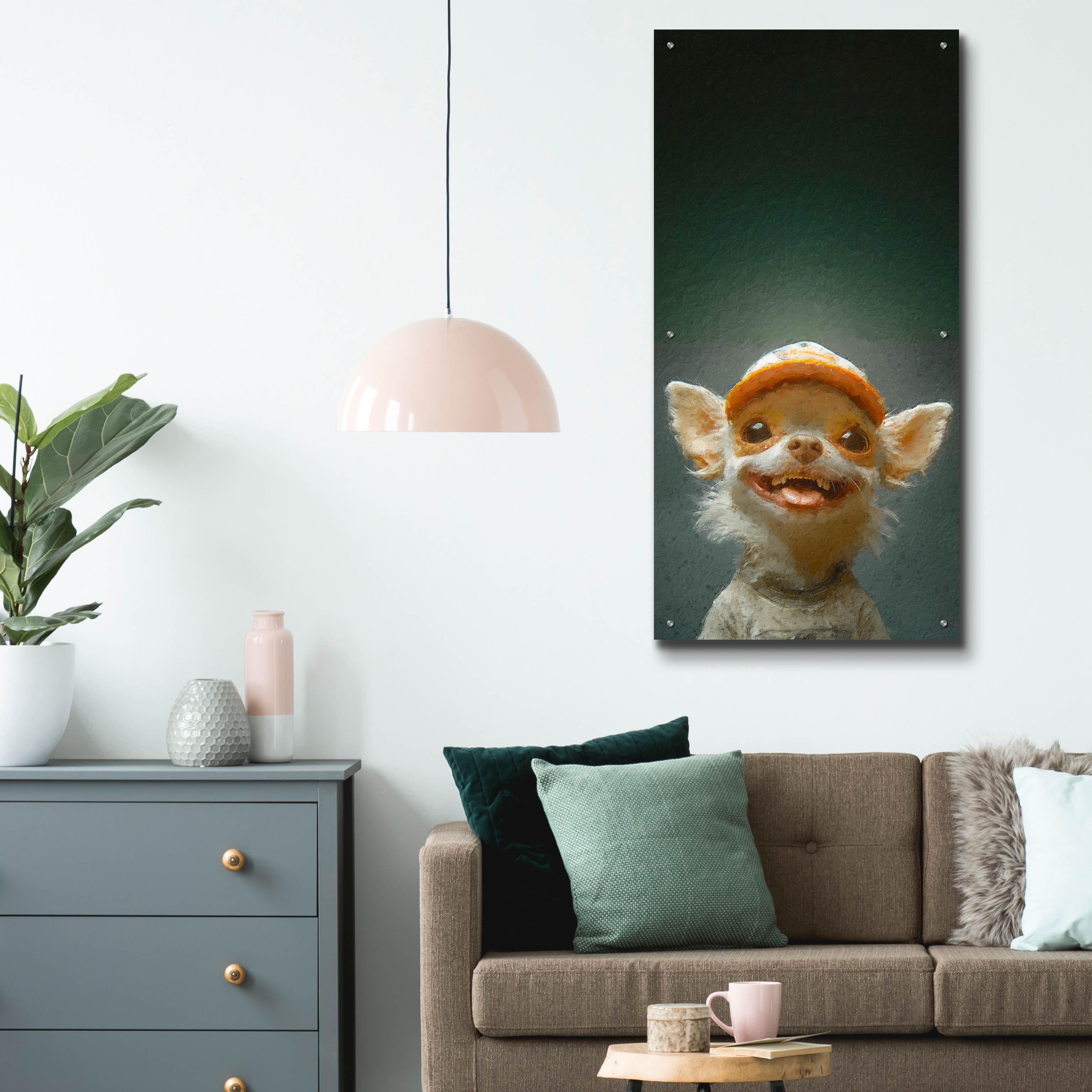 Trinx Slappy' by Sean Parnell Acrylic Glass Wall Art, 24" x 48" | Wayfair