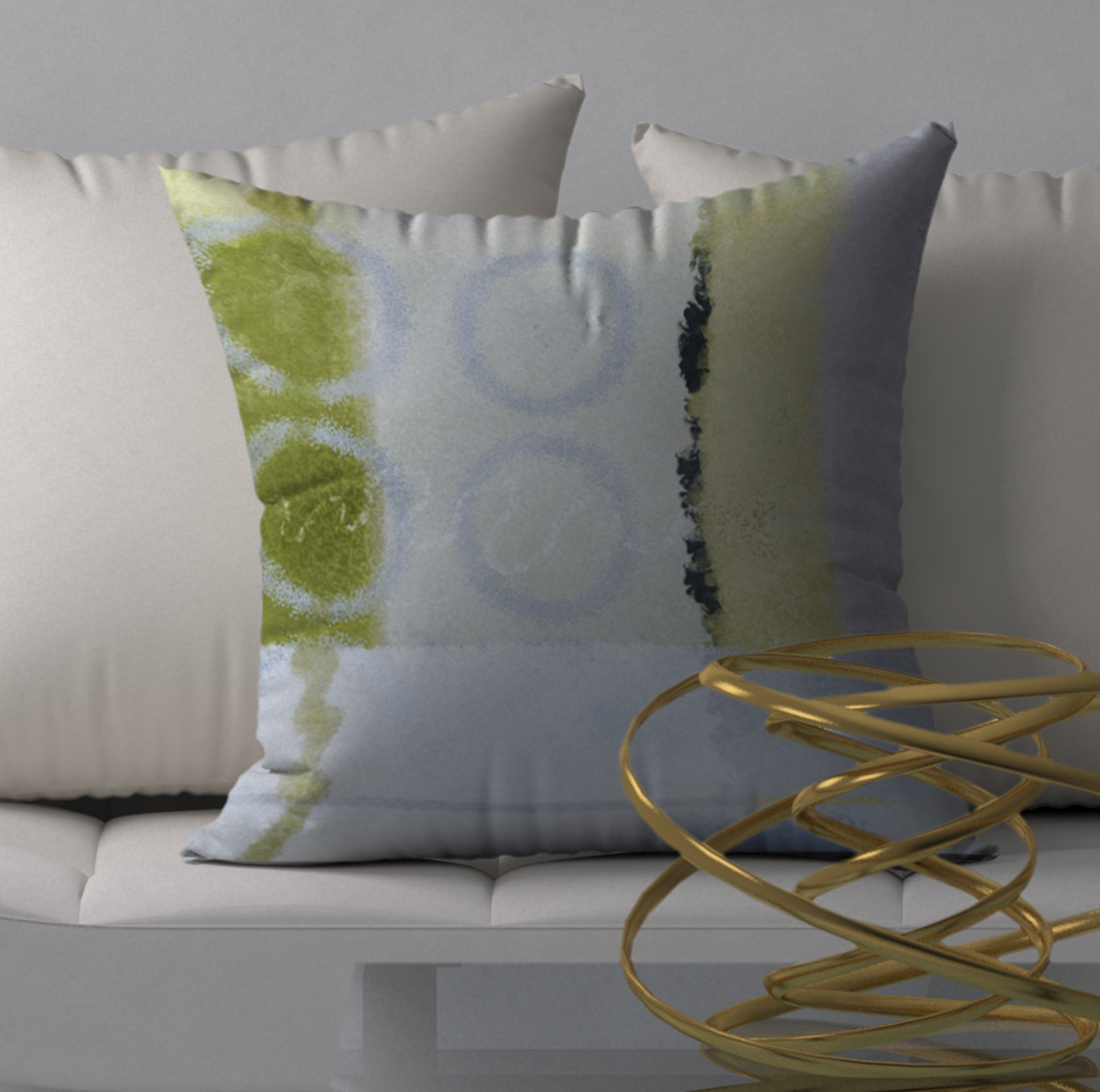 LeRoi Products Magnificent Dimple Square Pillow Cover & Insert | Wayfair