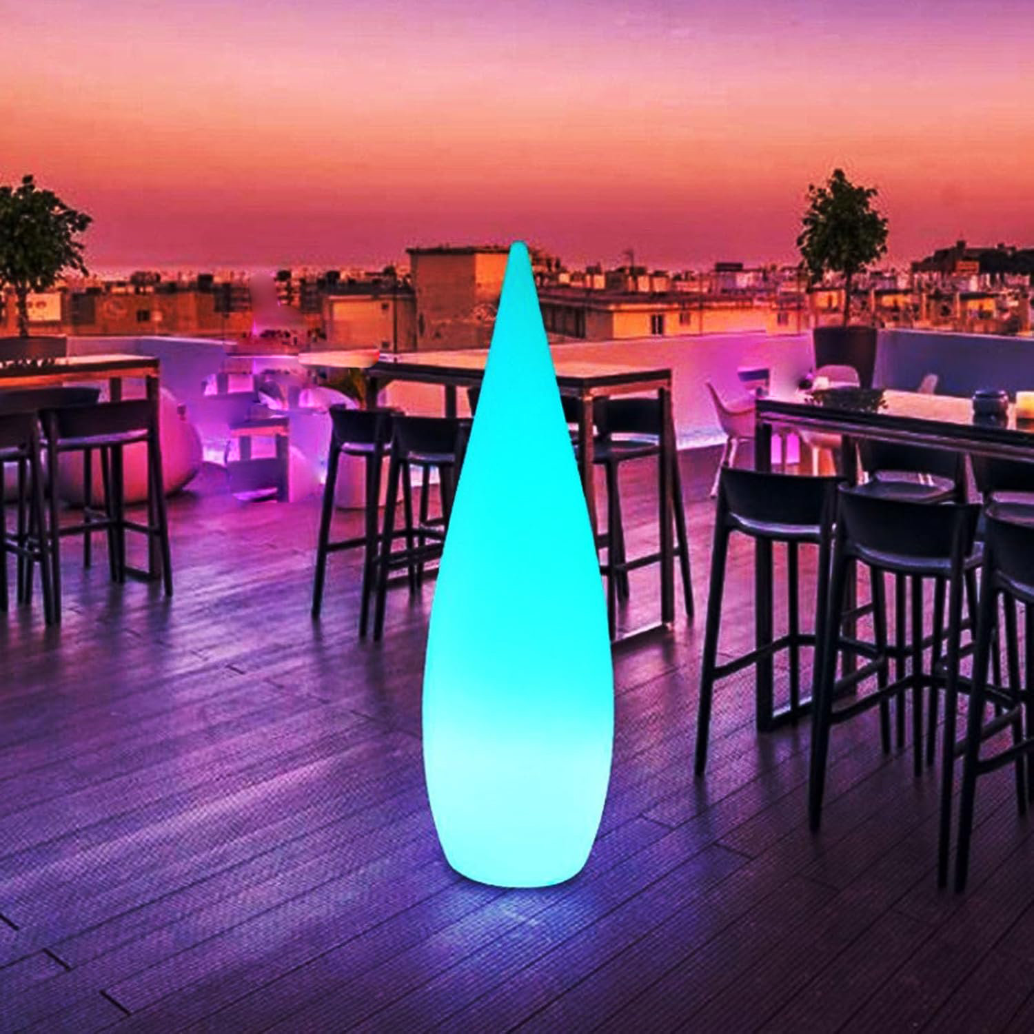 jingtingshan Outdoor Water Drop Lamp | Wayfair