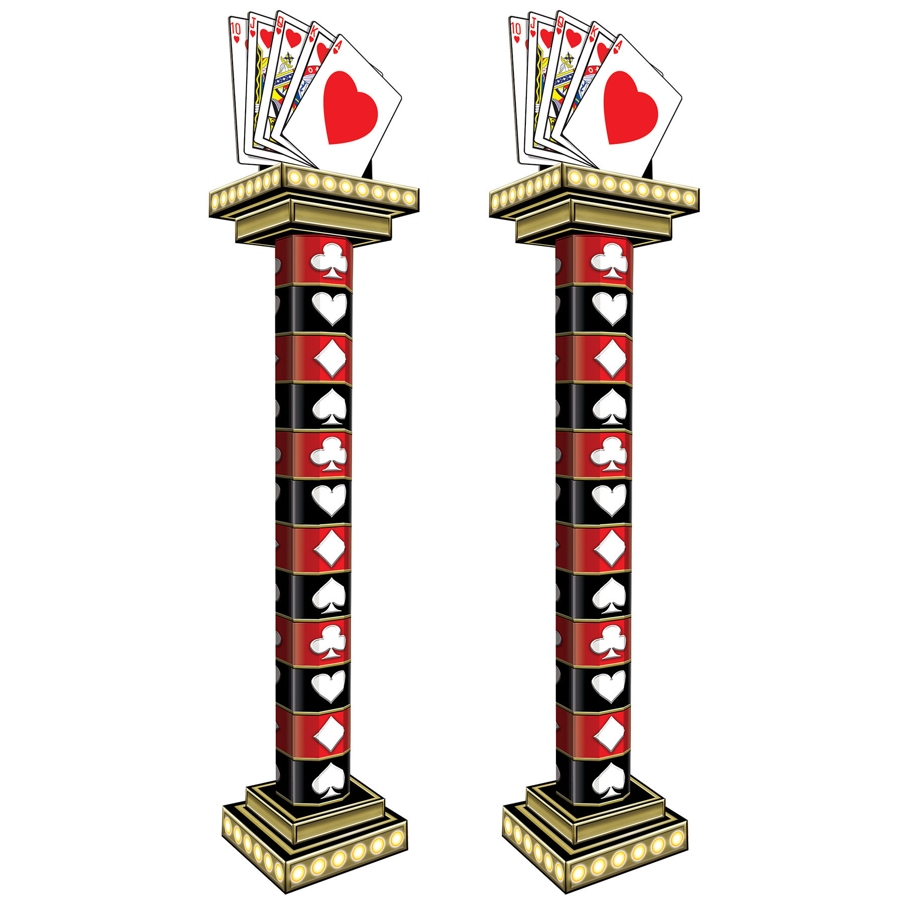 Beistle Casino 3-D Tall Column Props - Wayfair Canada