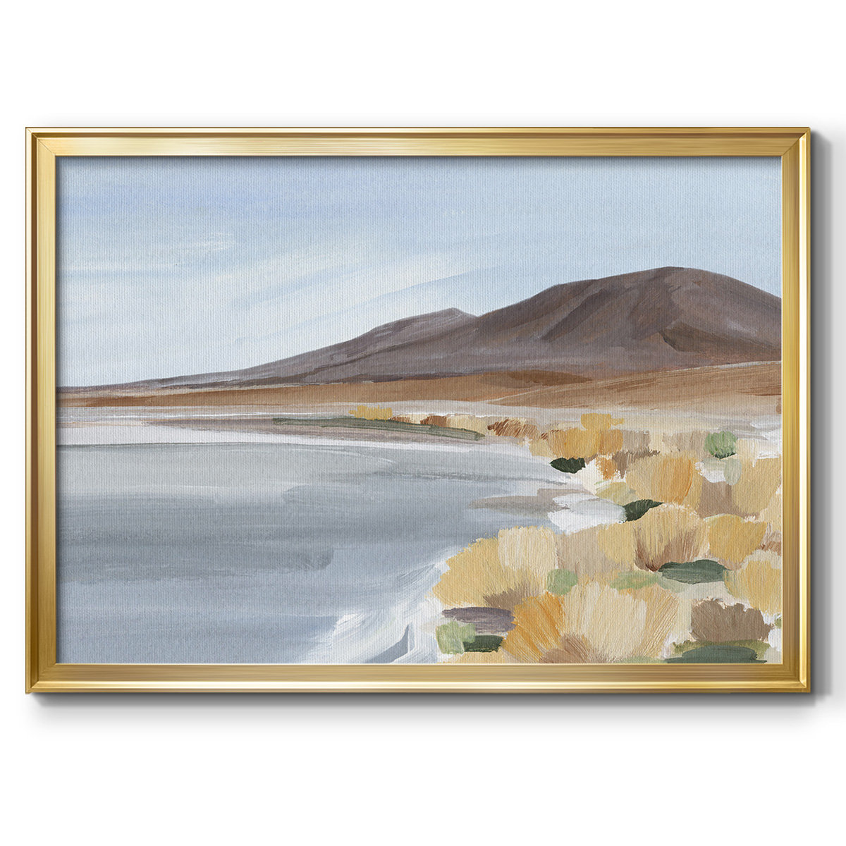 Highland Dunes Desert Oasis Study I Framed On Canvas Print - Wayfair Canada
