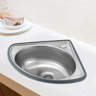 SUNYOU 17.32'' L Drop-In Single Bowl Stainless Steel Kitchen Sink | Wayfair