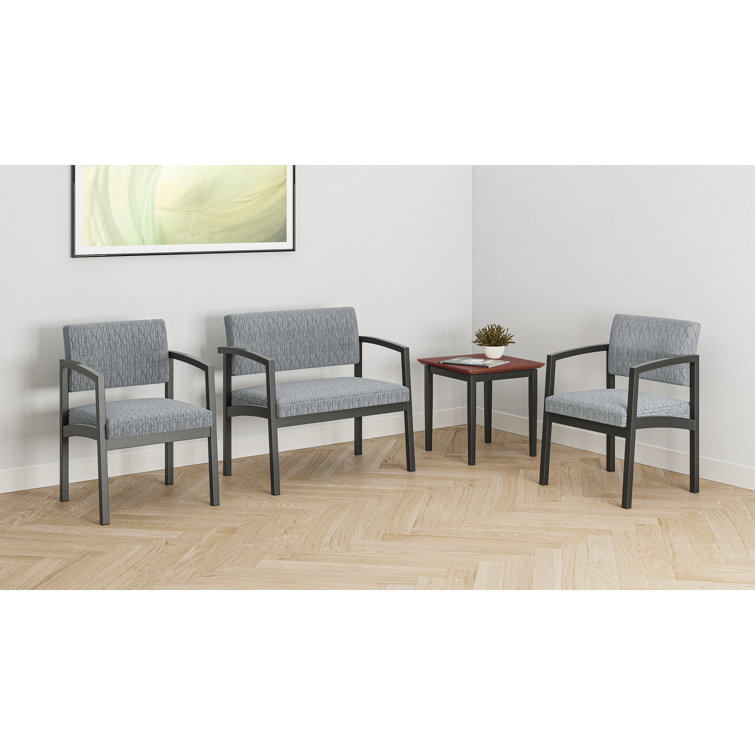 Lesro Lenox Steel Reception set with end table & Reviews | Wayfair