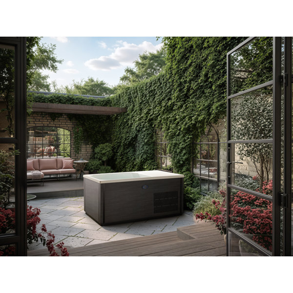 HOME ART Moveable Cold Plunge, built-in Chiller & Heater Ice Tub | Wayfair