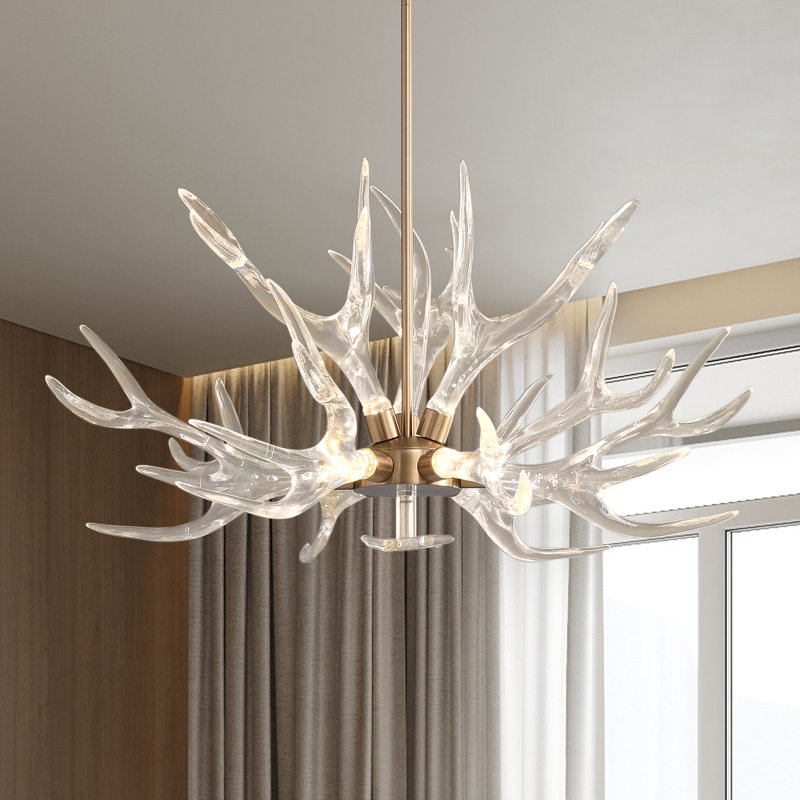 Mercer41 Kynadi 9 - Light LED Chandelier & Reviews | Wayfair