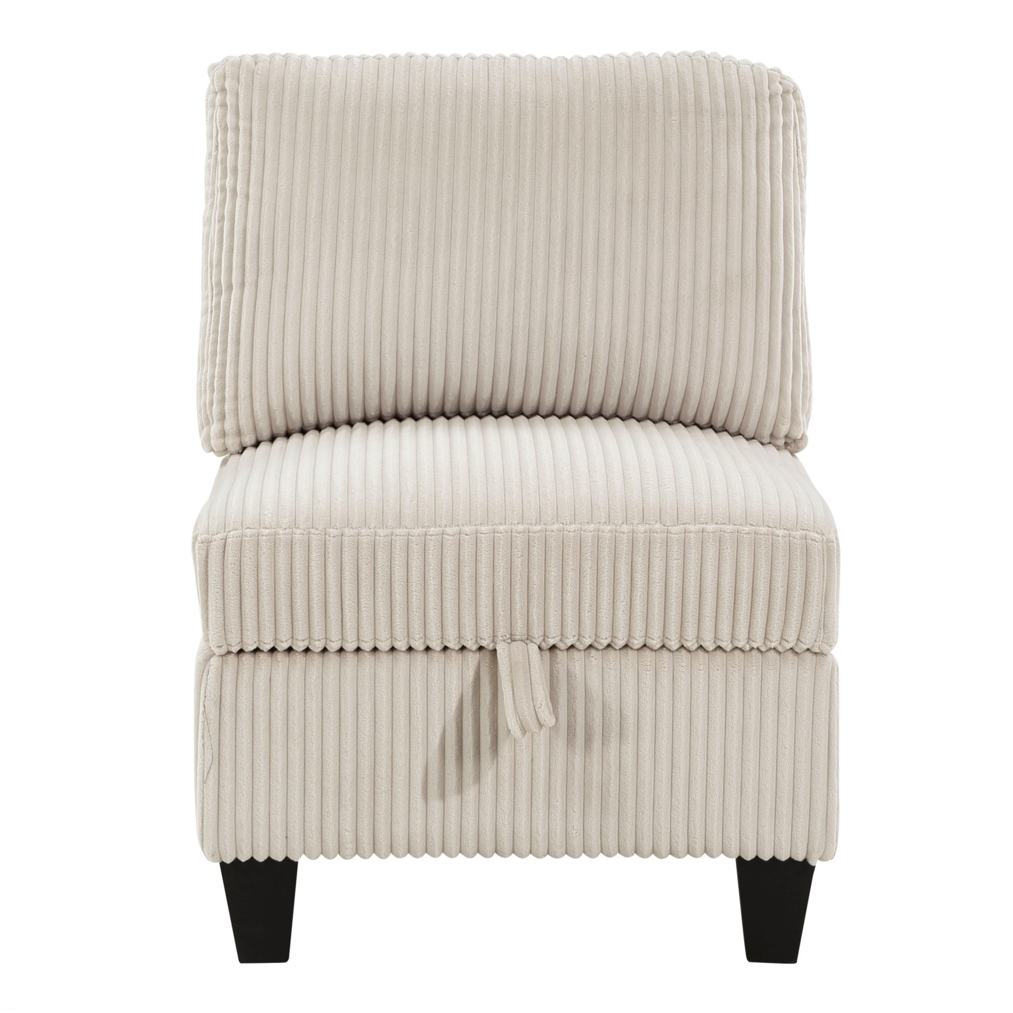 Latitude Run® Modern Accent Chair, Modern Living Room Armless Chair ...