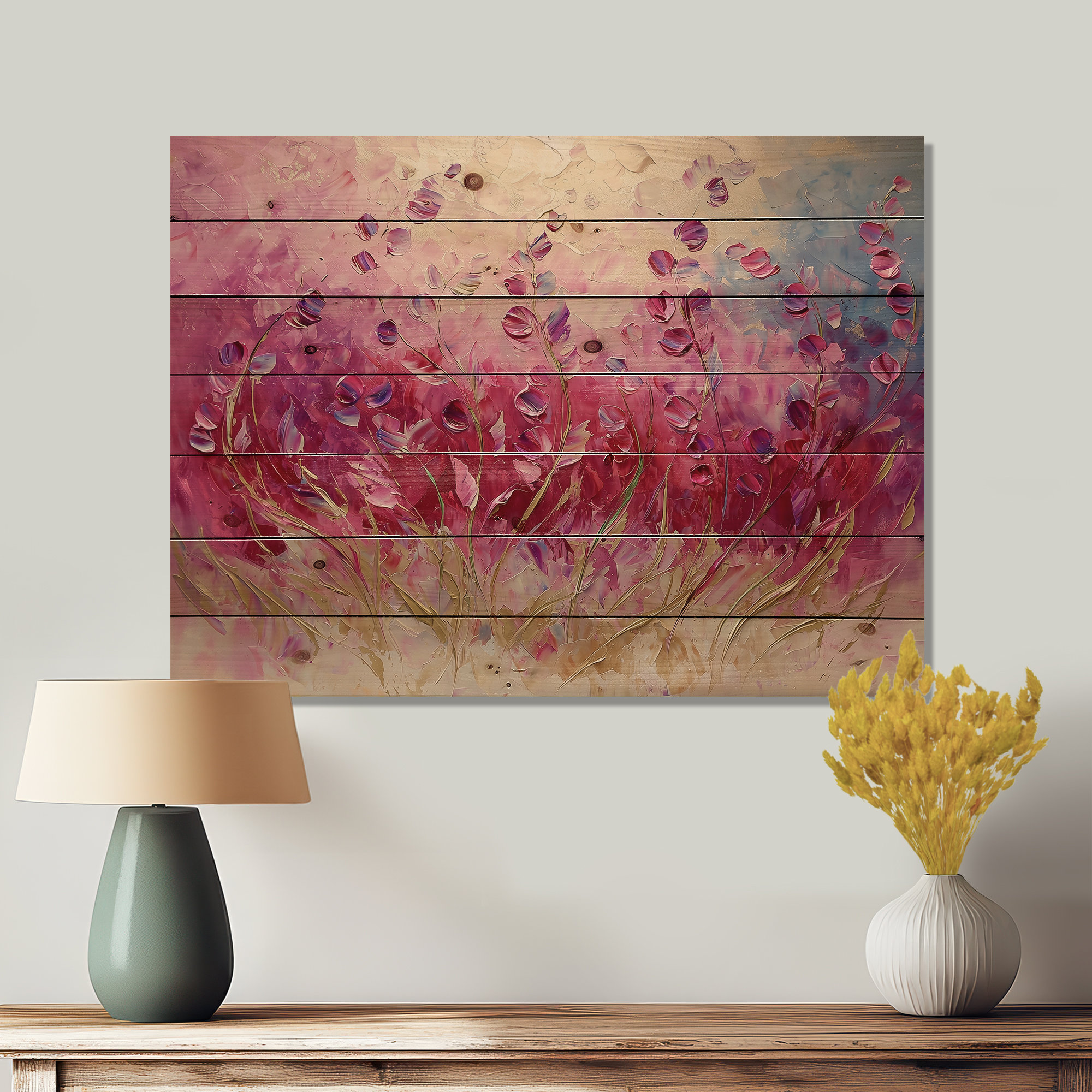 Ophelia & Co. Violet Flowers Wild Beauty Unfolded II - Violets Wood ...