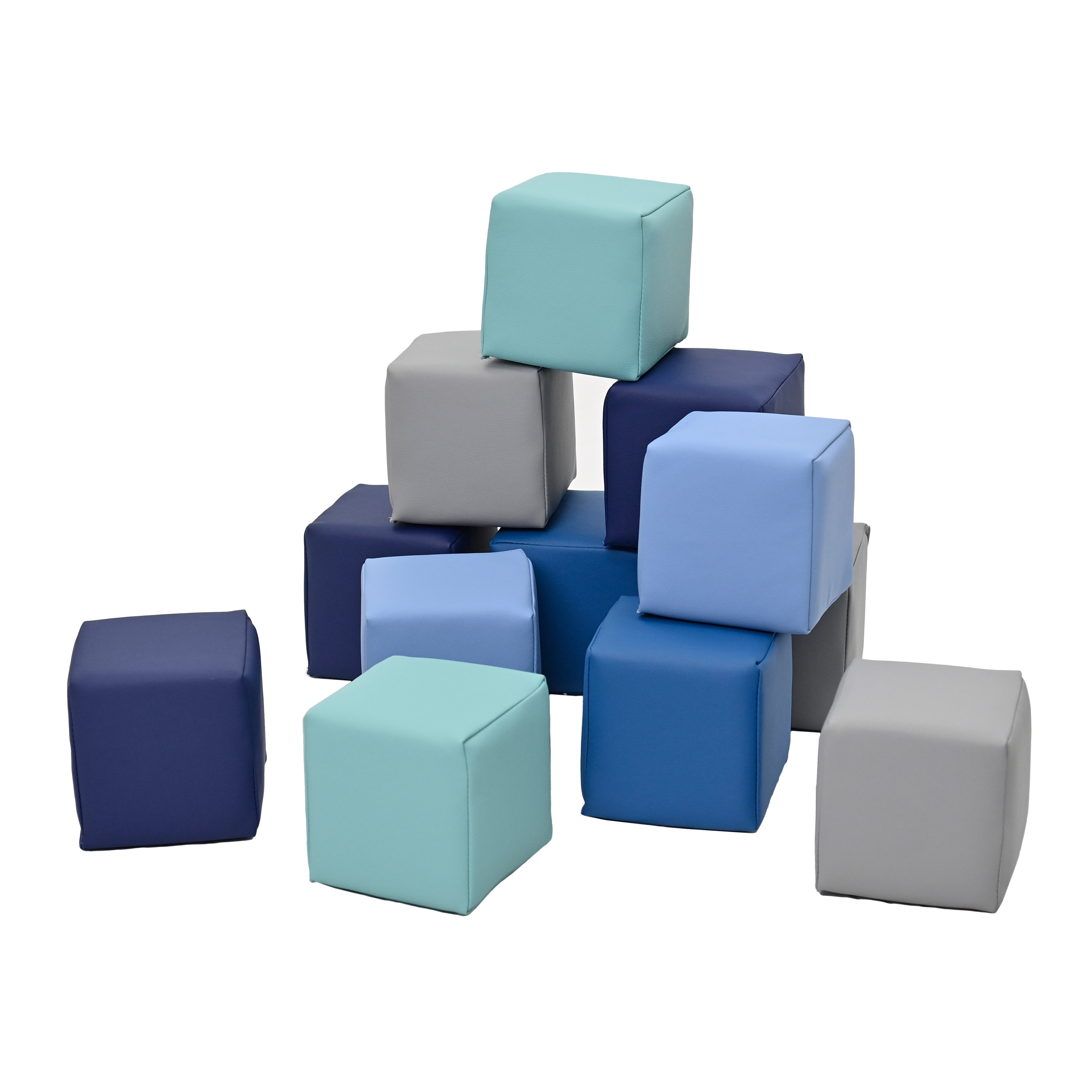 Children's Factory Toddler Baby Blocks - Set Of 12 - Tranquility | Wayfair