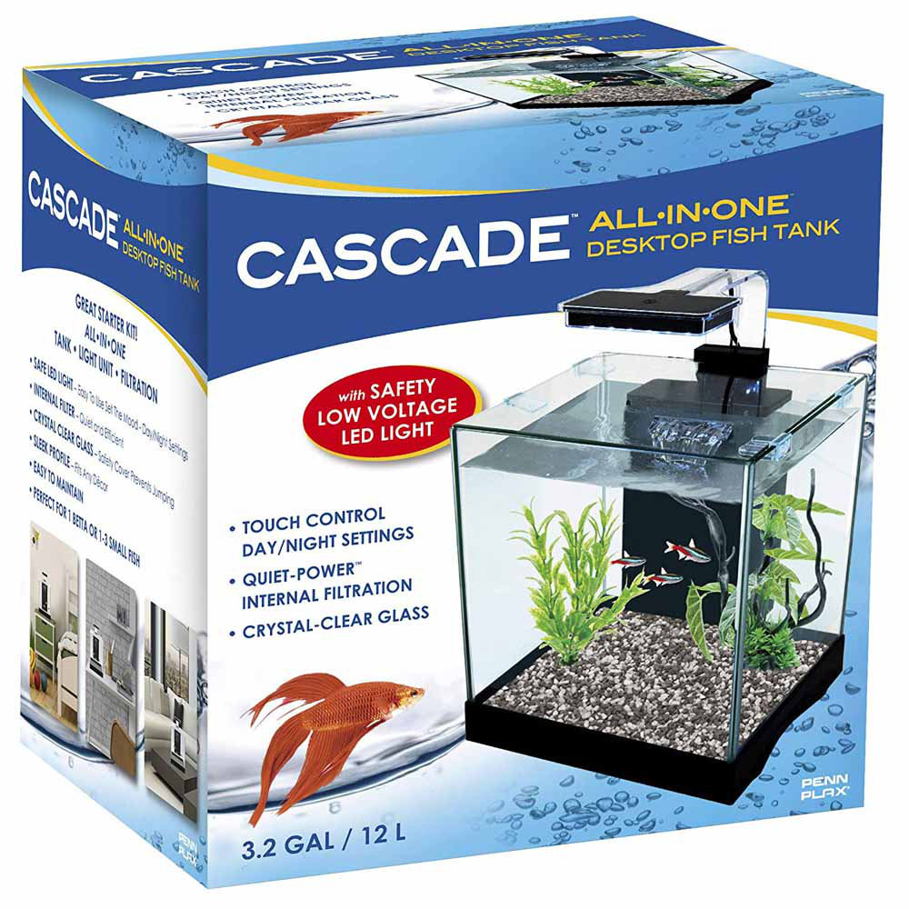 Tucker Murphy Pet™ Kesler 3.2 Gallon All-in-One Desktop Aquarium Kit ...