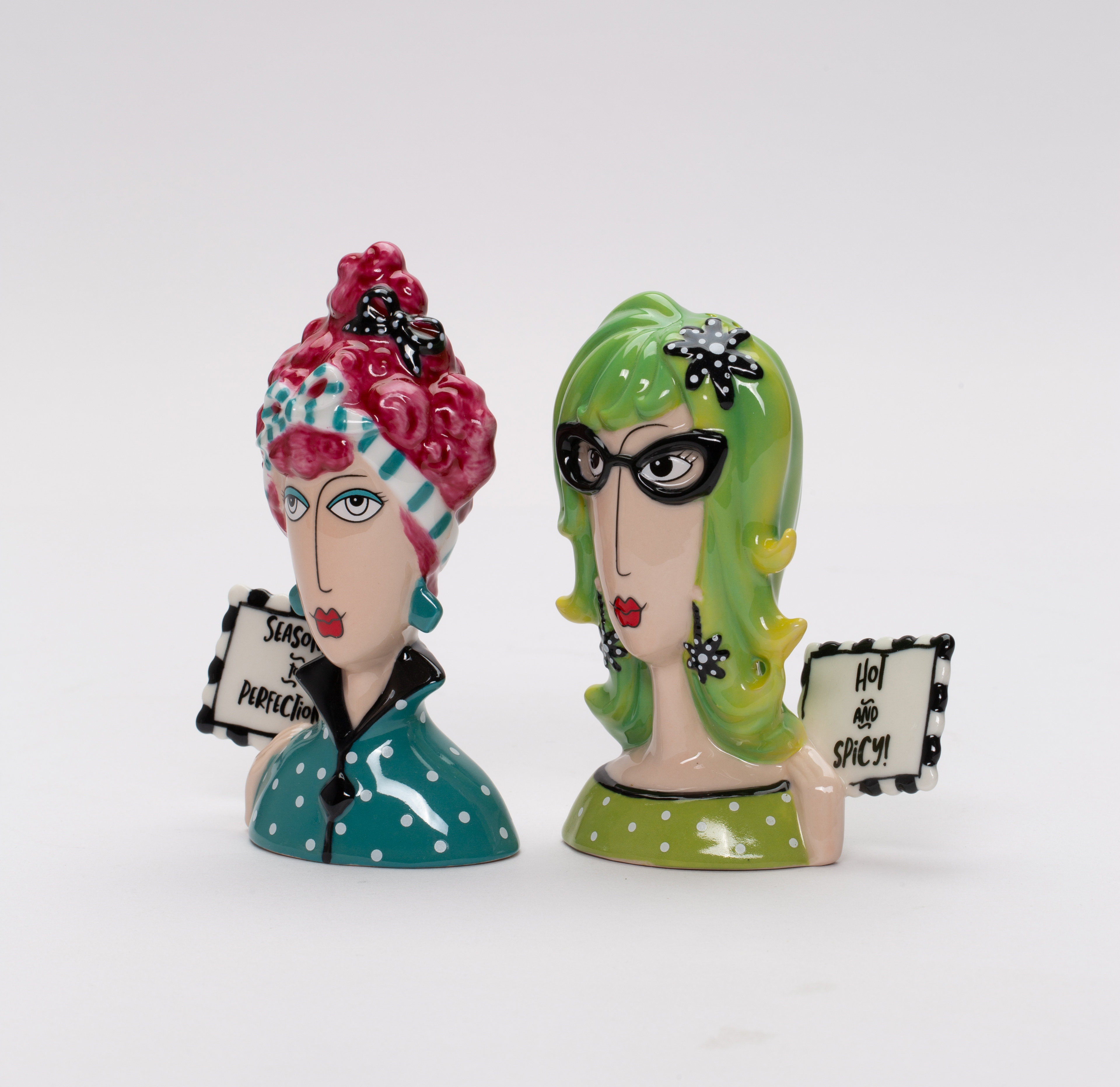 Cosmos Gifts Ceramic Salt and Pepper Shaker Set & Reviews | Wayfair