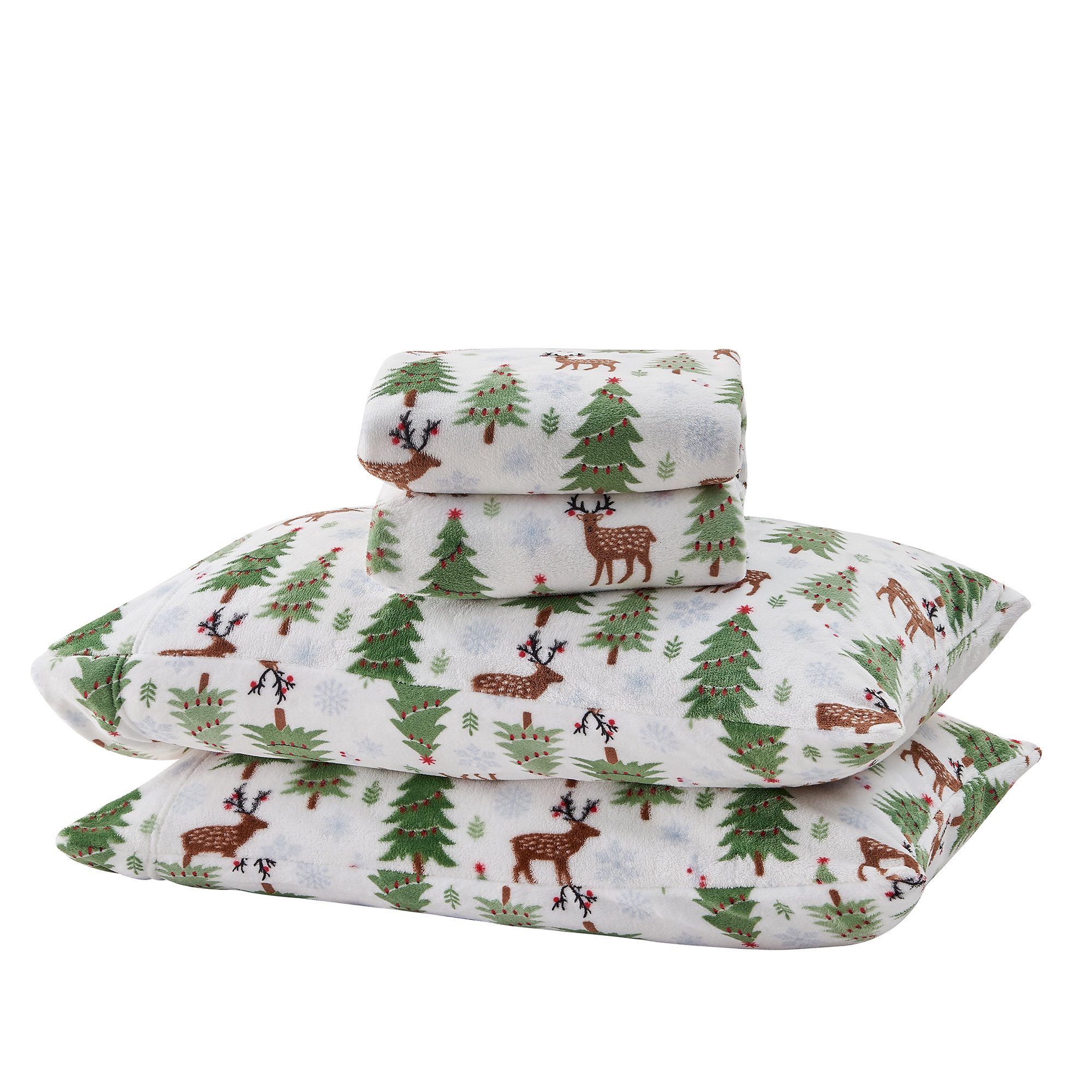 FreshFolds Ultra Soft Micro Plush Velvet Printed Sheet Sets & Reviews ...