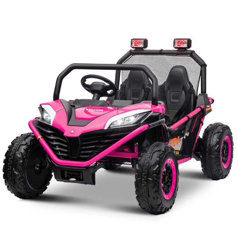 Kulamoon 24V Kids Ride On Toy Car UTV for Kids, Real 2 Seater & Reviews ...