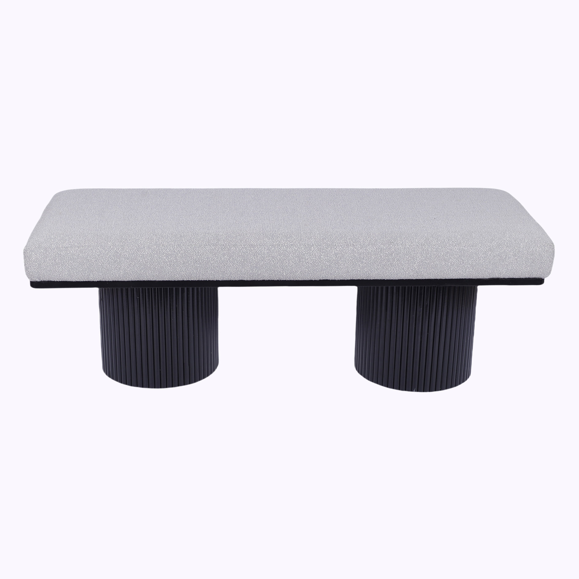 Ivy Bronx Boucle Bench | Wayfair