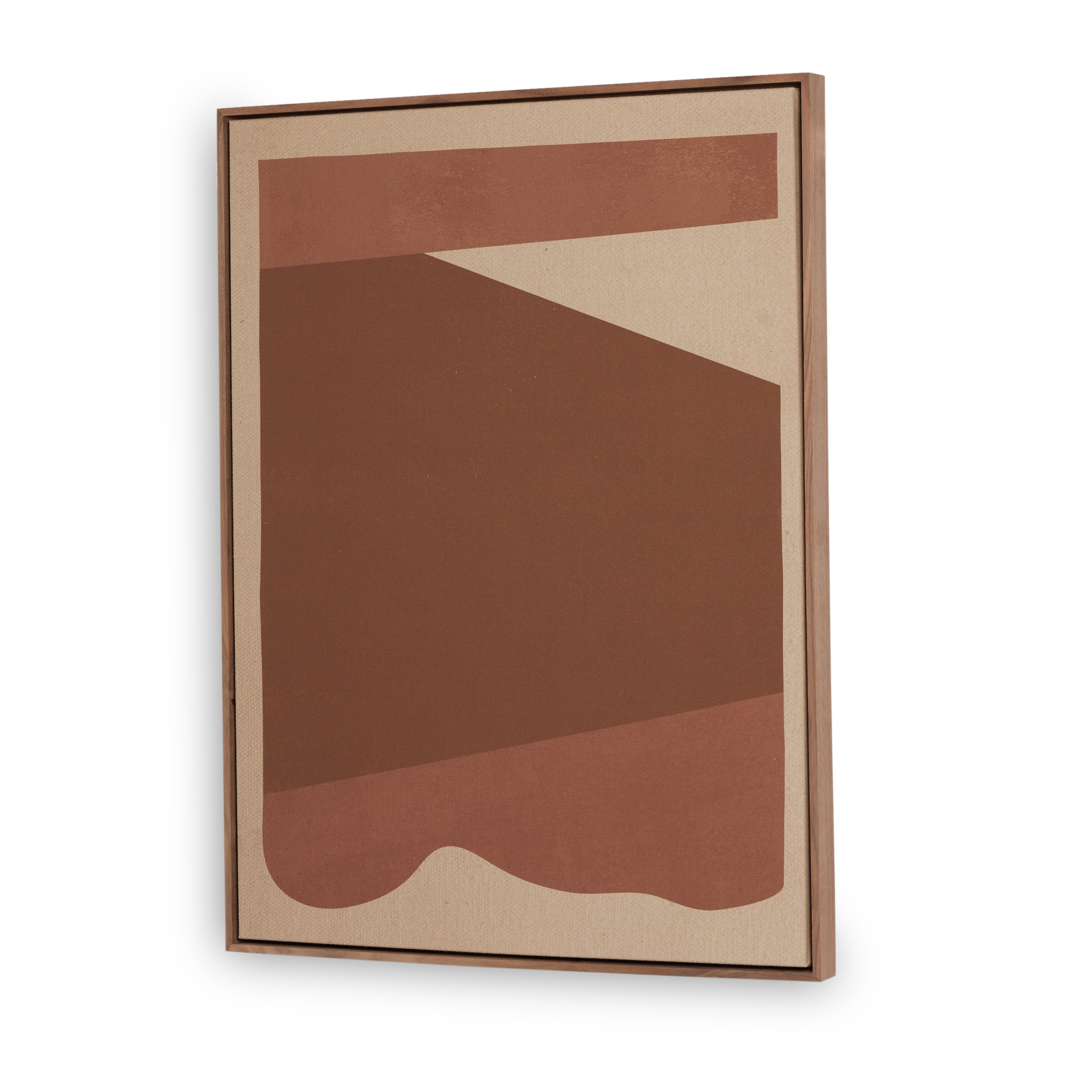 Orren Ellis Tonal Study III by Coup D'Esprit - Floater Frame Painting ...