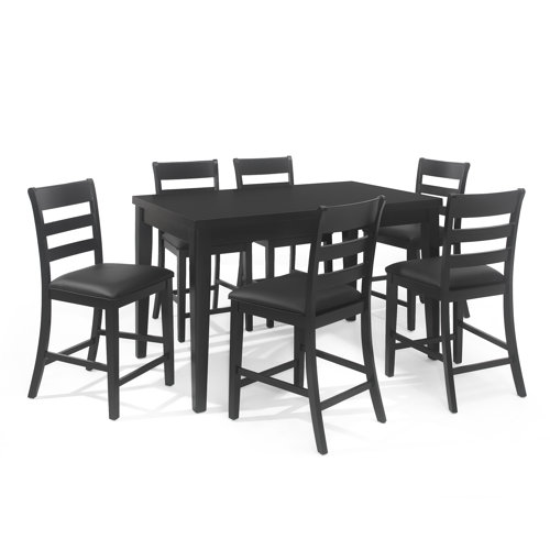 Lark Manor Alloush 7 - Piece Dining Set | Wayfair