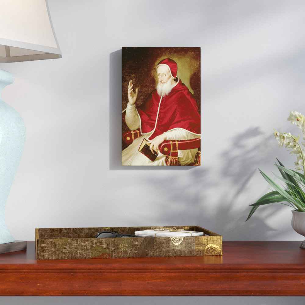 Astoria Grand Portrait of Pope Pius V by El Greco - Print | Wayfair