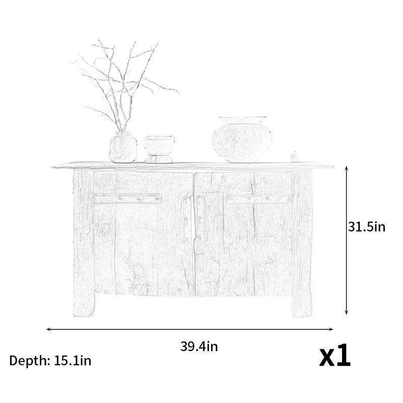 Licalilo Retro Utility Classic Accent Cabinet | Wayfair