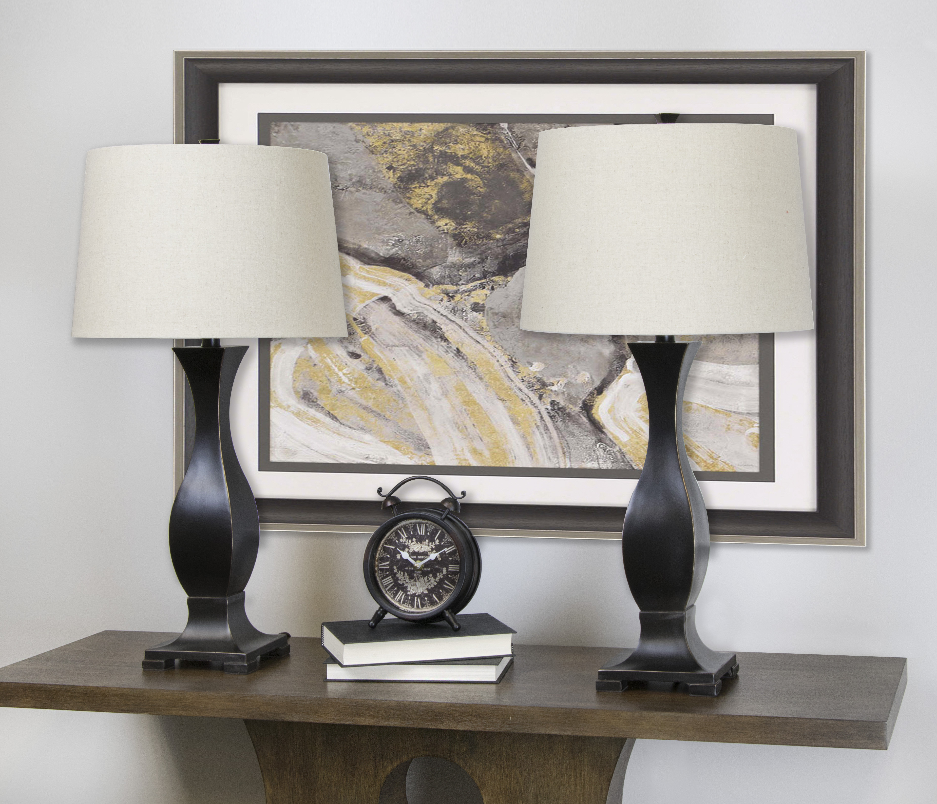 House of Hampton® Meilani Resin Table Lamp & Reviews | Wayfair
