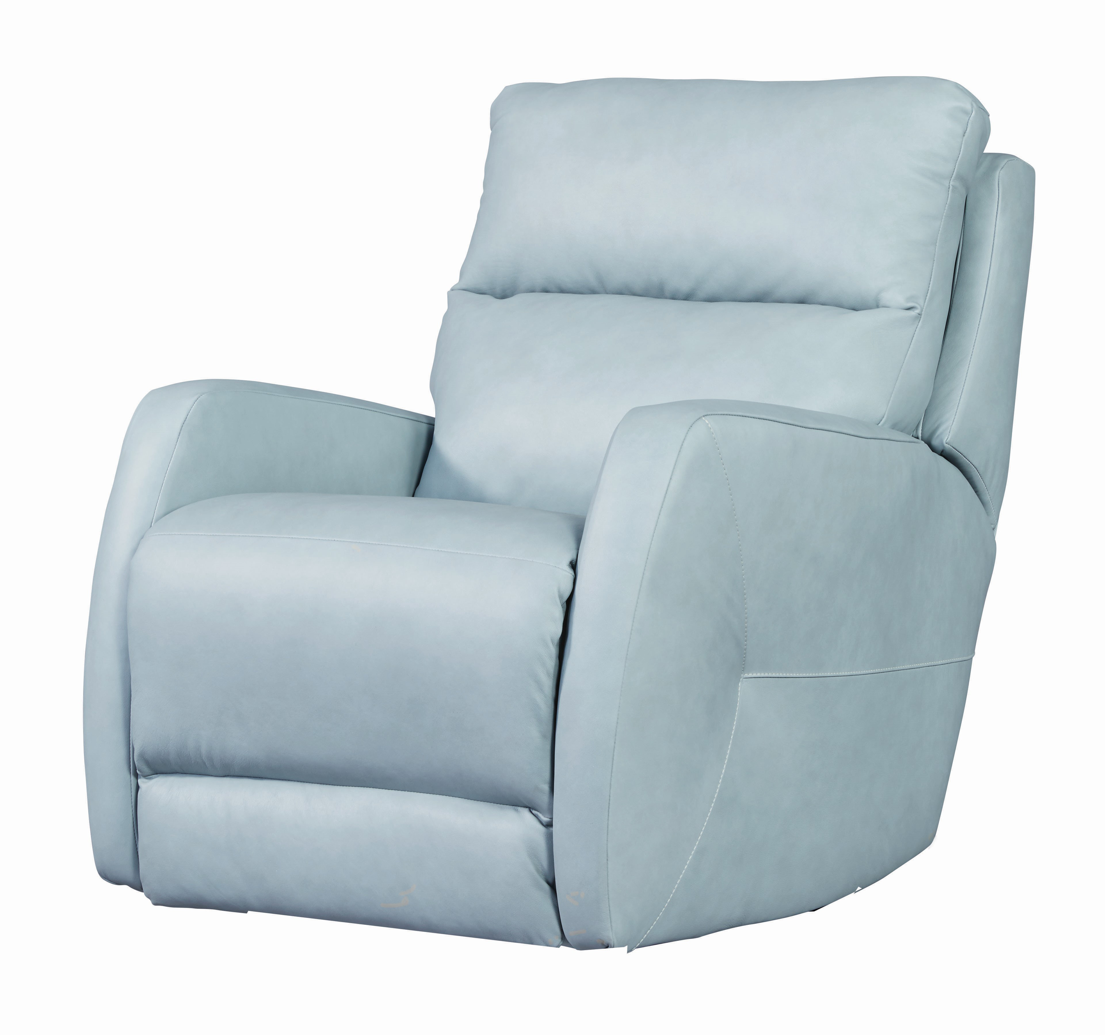 Southern Motion 35" Genuine Leather Power Rocker Standard Recliner ...