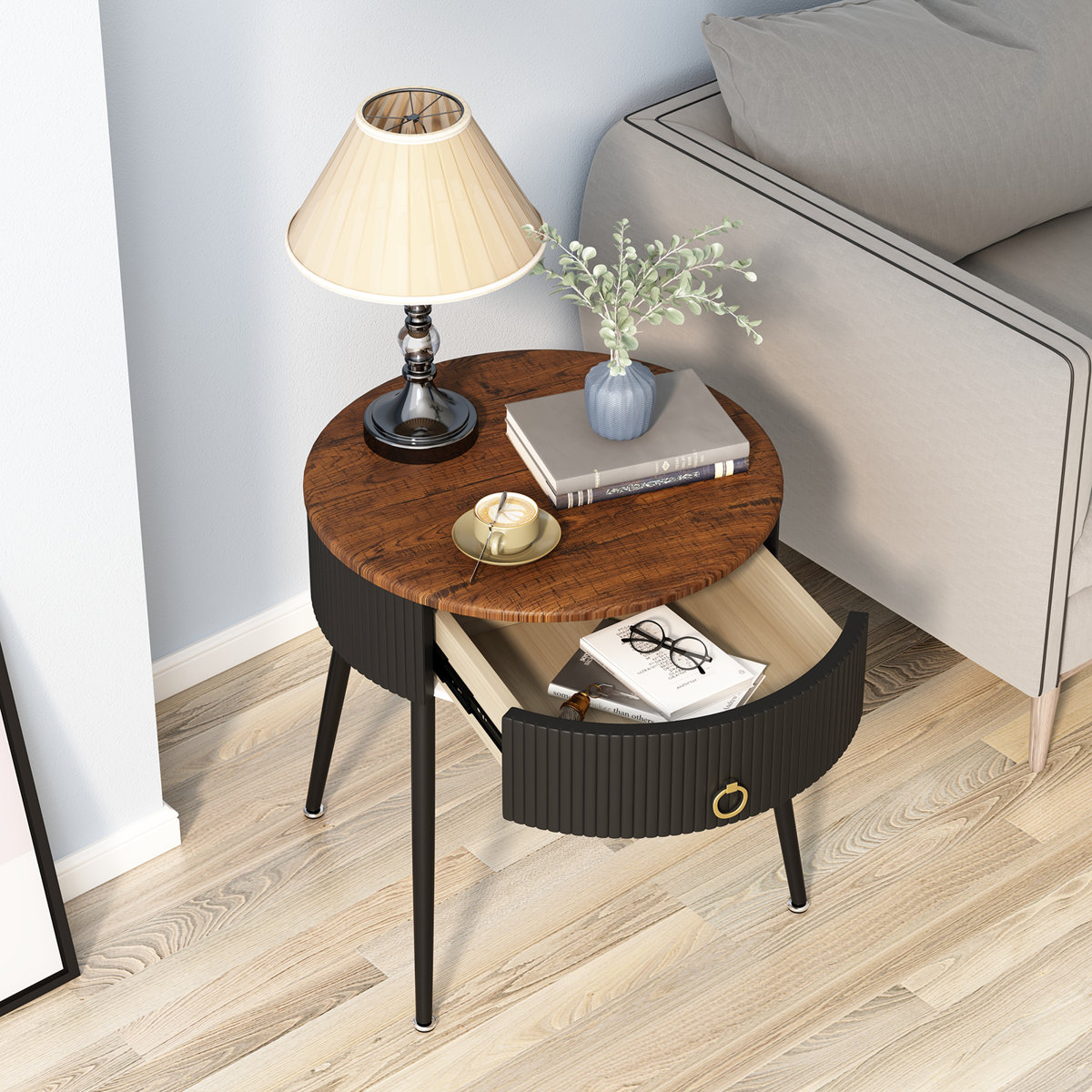 Mercer41 Maykala 1 - Drawer End Table with Storage & Reviews | Wayfair