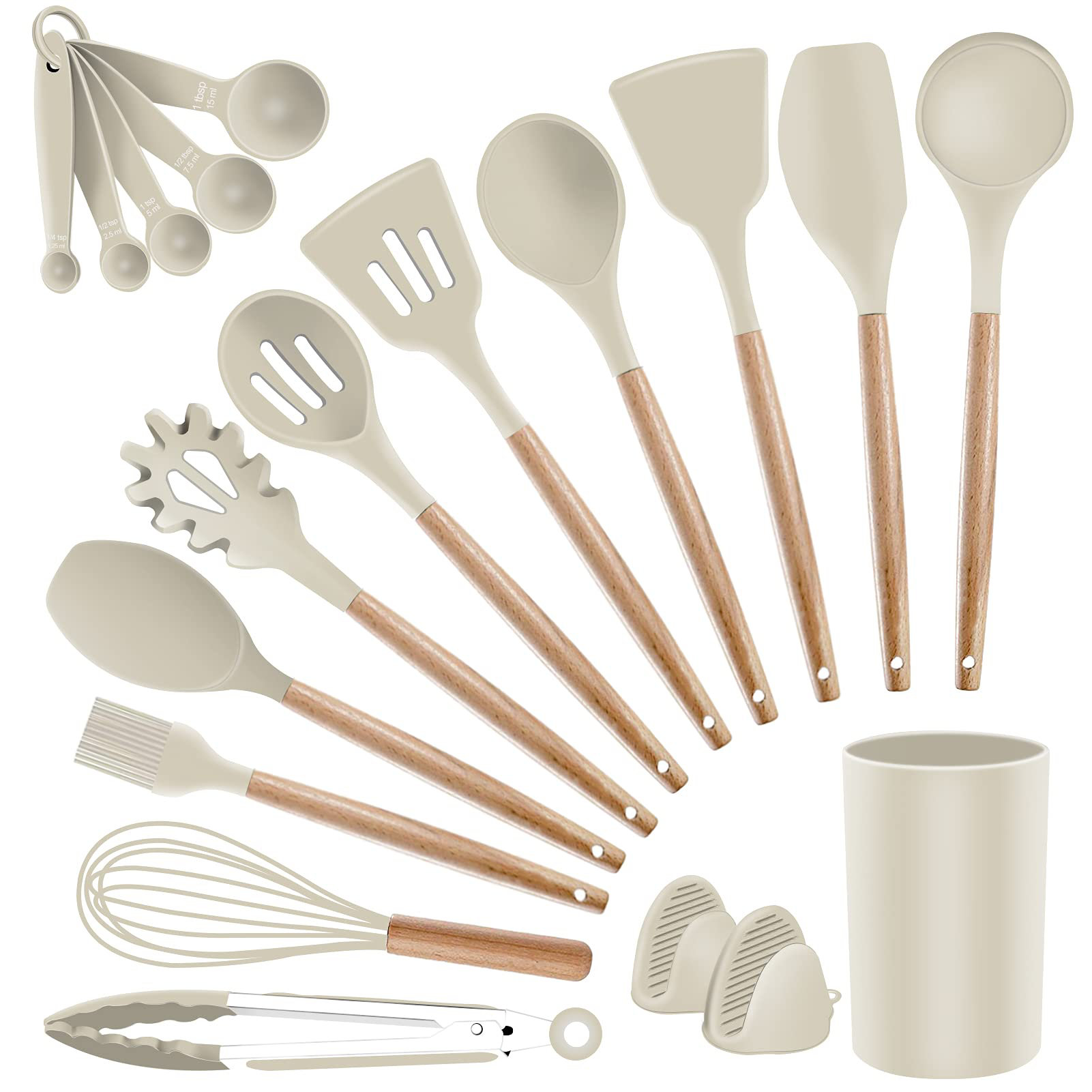 Generic Kitchen Utensils Set Cooking Utensils - SZBOB Heat Resistant ...
