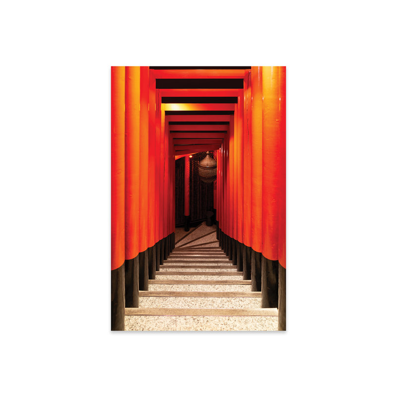 iCanvas Japanese Staircase Print On Acrylic Glass | Wayfair