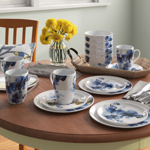 Andover Mills™ Orson 16 Piece Dinnerware Set, Service for 4 & Reviews ...