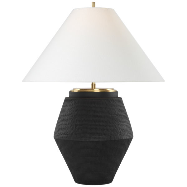 Visual Comfort Thomas O'Brien Aten Table Lamp with Linen Shade | Perigold