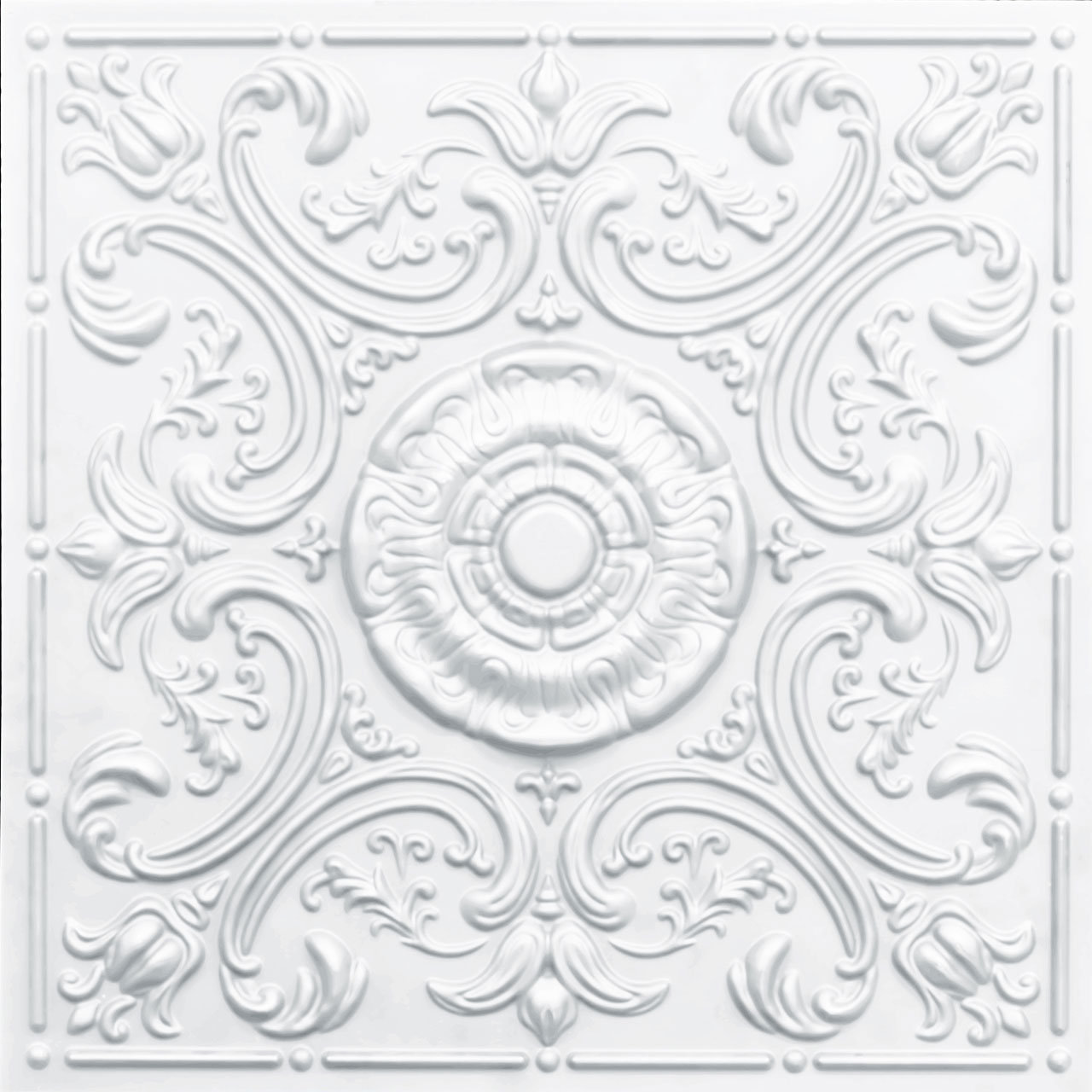 FromPlainToBeautifulInHours Venice 2 ft. x 2 ft. Drop-In Or Glue-Up PVC ...