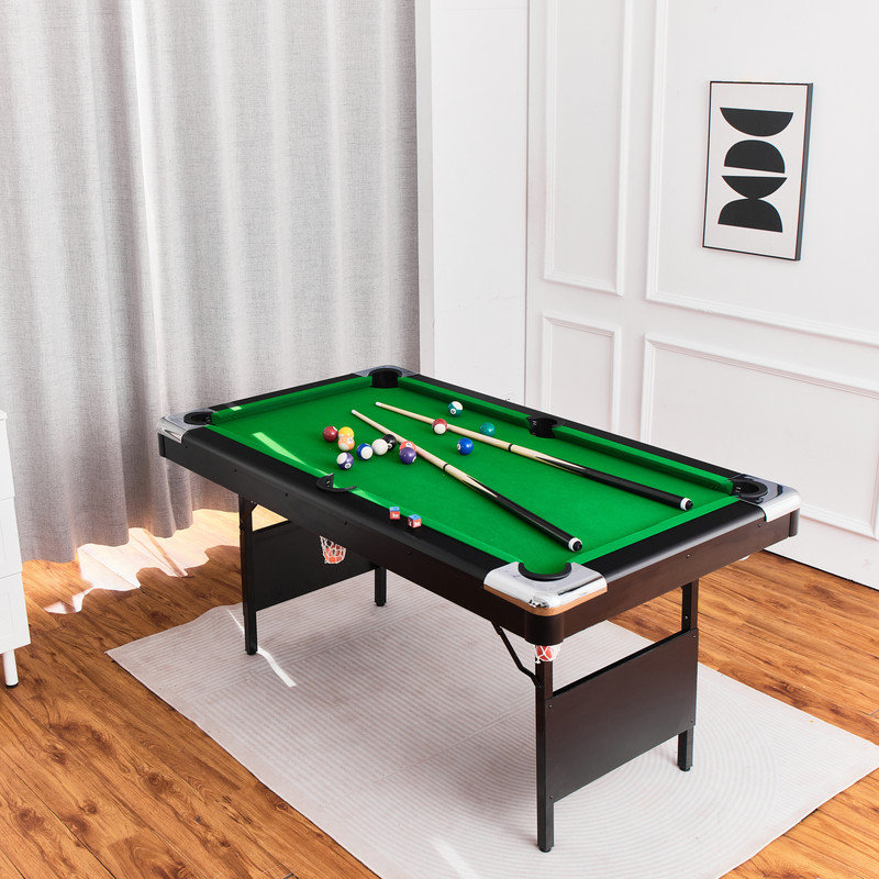 GAMLIF 5.5FT 3 in 1 Billiard table, multifunctional billiard table ...