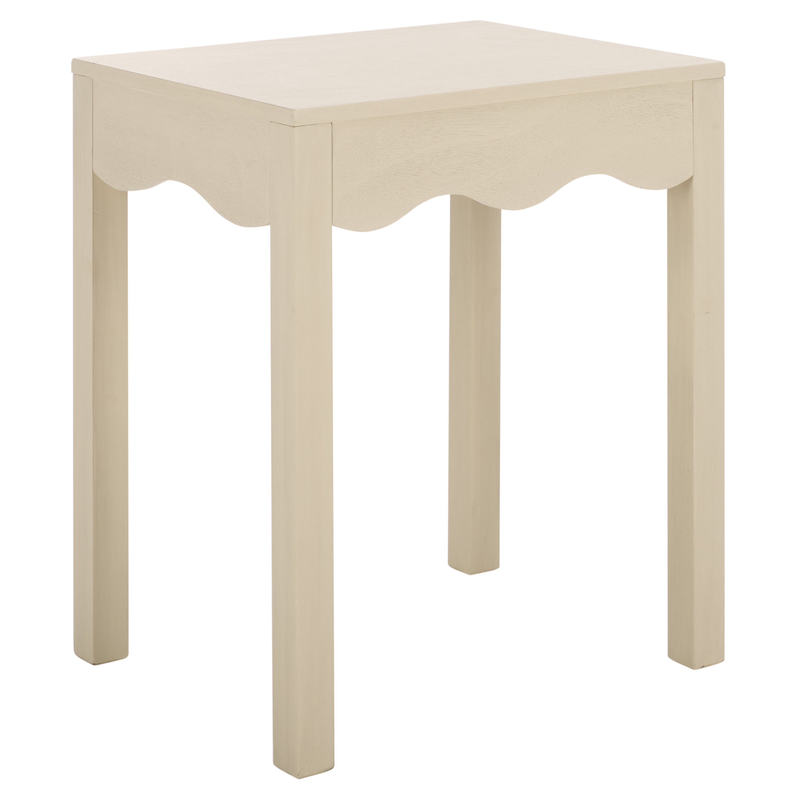 Winston Porter Bustillos Square Wave Accent Table | Wayfair