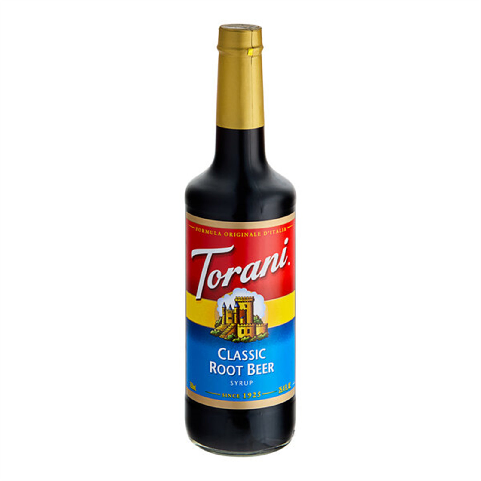 FixtureDisplays Torani Root Beer Flavoring Syrup 750 mL Glass Bottle WS ...