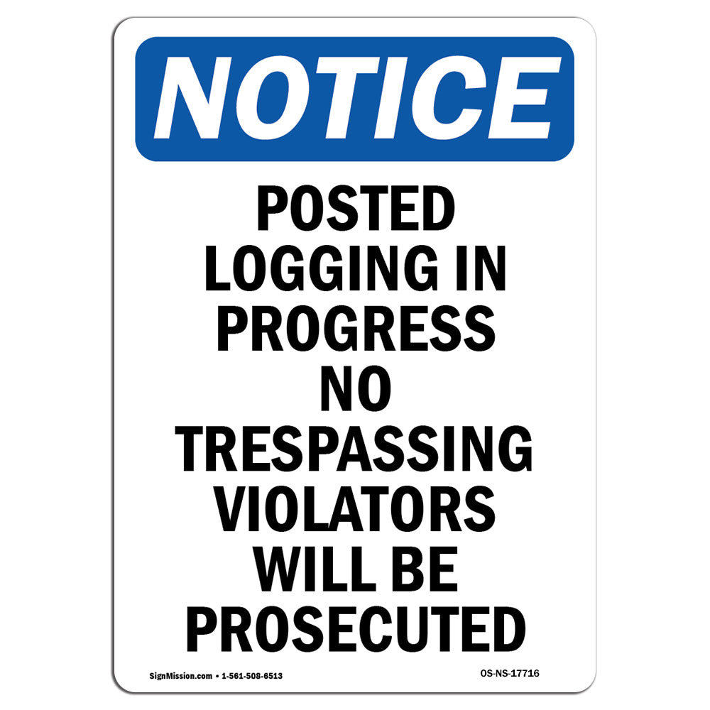 SignMission Posted Logging in Progress No Sign | Wayfair