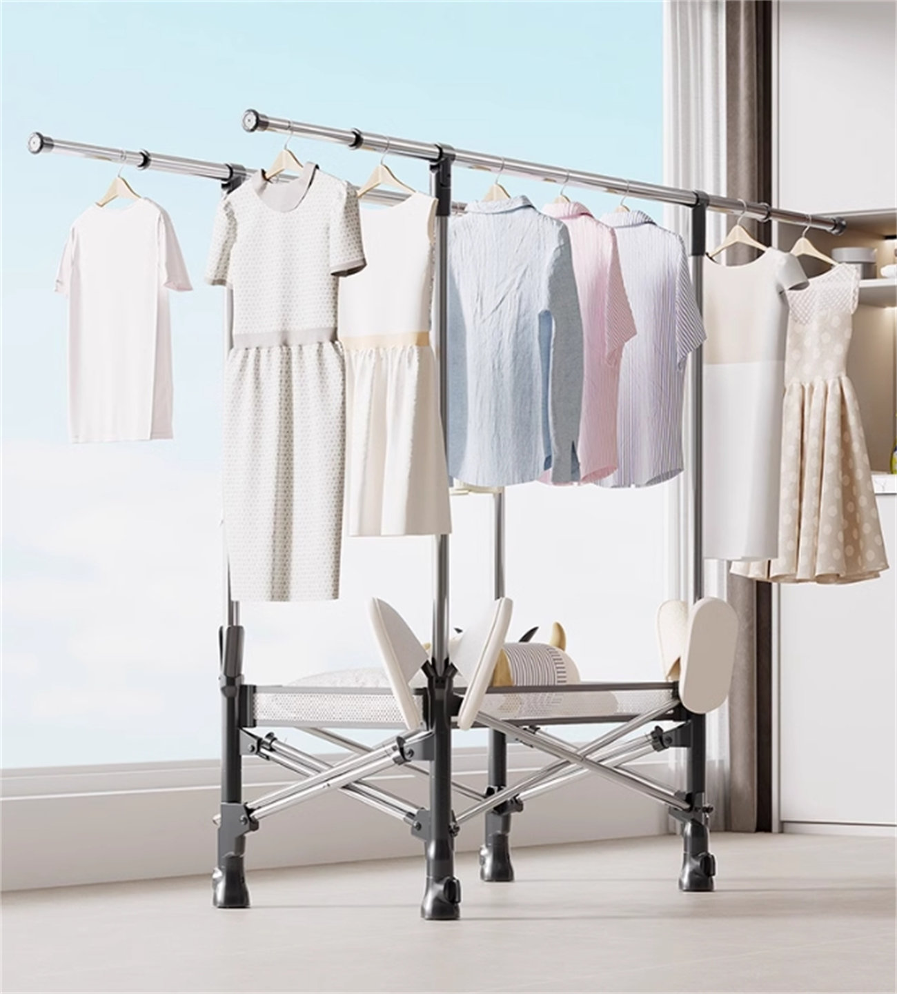 Thrones Designs Windproof Pro Clothes Rack | Wayfair