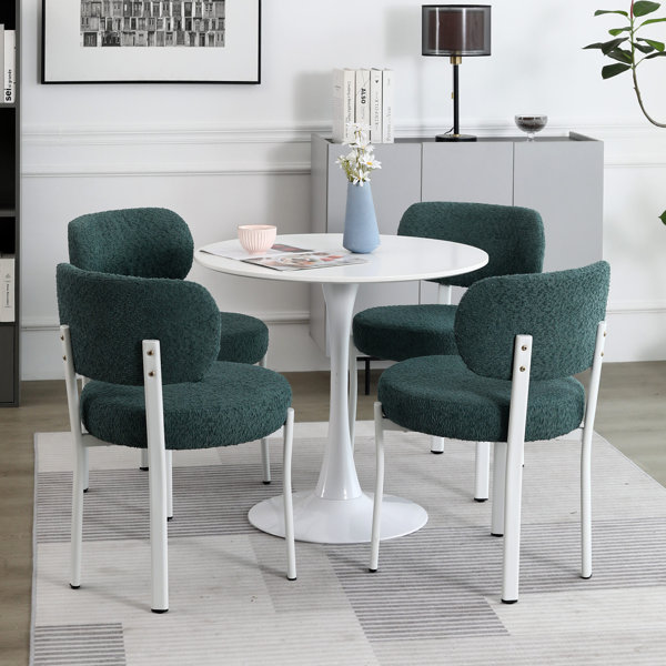 Hokku Designs Panka Polyurethane Upholstered Back Side Chair & Reviews ...