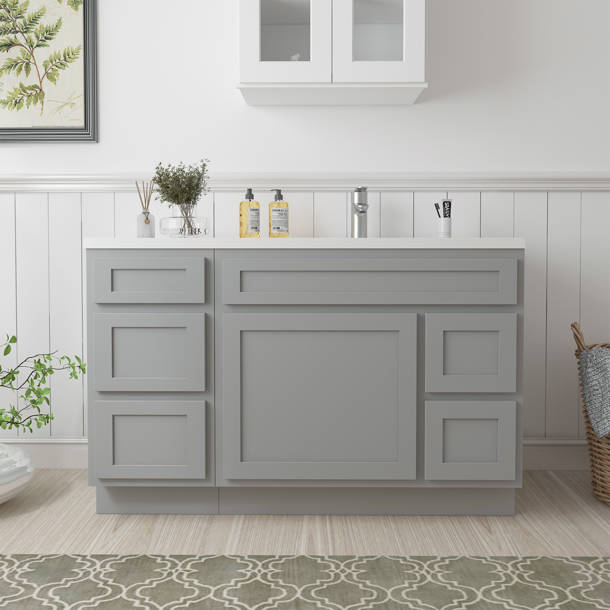 Home Beyond 51'' Single Bathroom Vanity Base Only | Wayfair