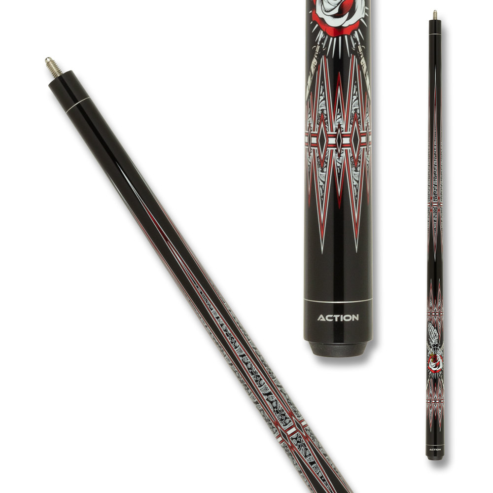 Action Cues Wood 20 Oz. Pool Cues | Wayfair